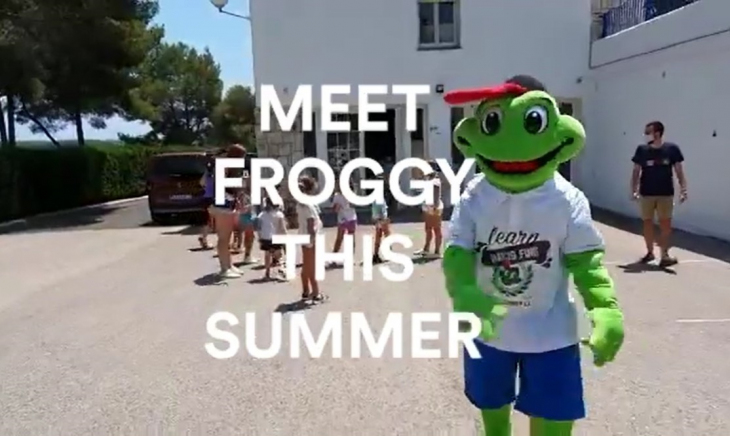 Meet Froggy this summer!