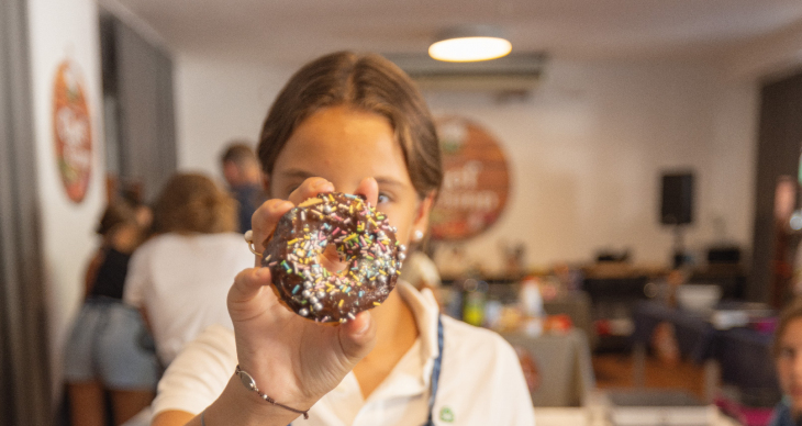 Sweeten your day with healthy donuts!